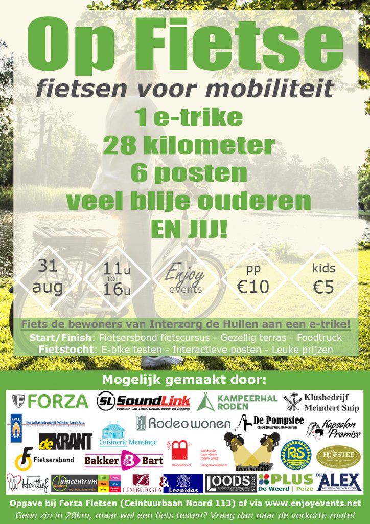 OP FIETSE - Enjoy Events